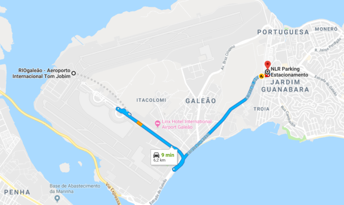 Quanto custa o estacionamento no Aeroporto do Galeão?